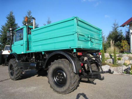 Unimog U417 mit aufsteckbordwänden und korn schieber - Unimog Gebraucht ...